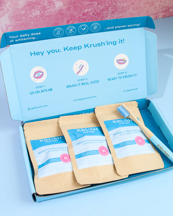 3 month recurring subscriber box - GET KRUSH